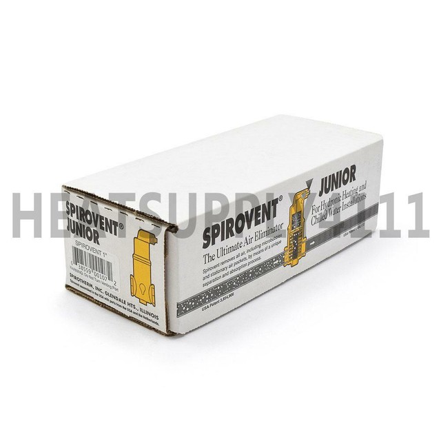 1" NPT Threaded Spirovent Jr Air Eliminator by Spirotherm Vjr100 for ...