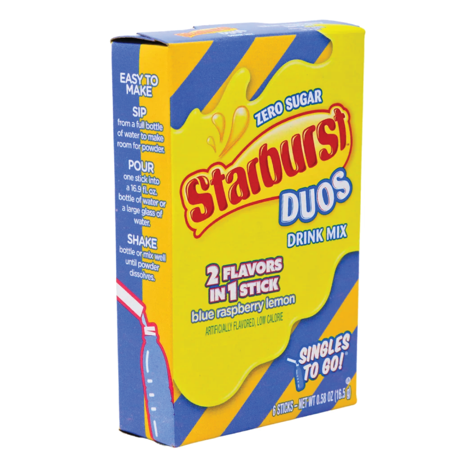 Starburst Singles To Go Variety Drink Mix | 6 Packets Each | Mix ...