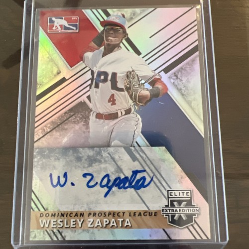 2019 Panini Elite Extra Edition #196 Wesley Zapata Autographs Auto | eBay