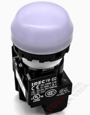 1pcs IDEC Panel Indicator Signal Lamp YW1P-2EQ4W 24V | eBay