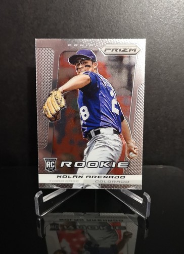 NOLAN ARENADO RC 💥 2013 Panini Prizm #220 Rookie Logo Base Card Mint ...