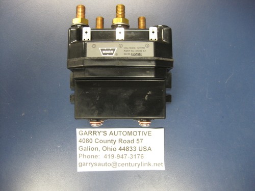 WARN 98381 Replacement Winch Electric Control Contactor 81400 AT M15000 ...