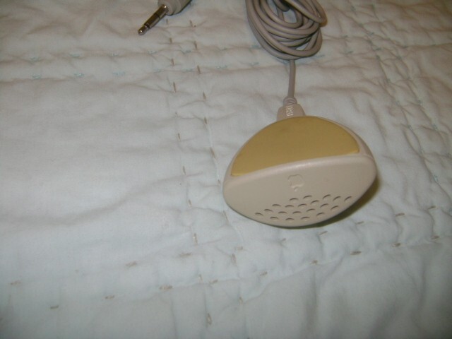 Vintage Macintosh Mac Apple Microphone Model 590-0670 Wired Mic Made ...