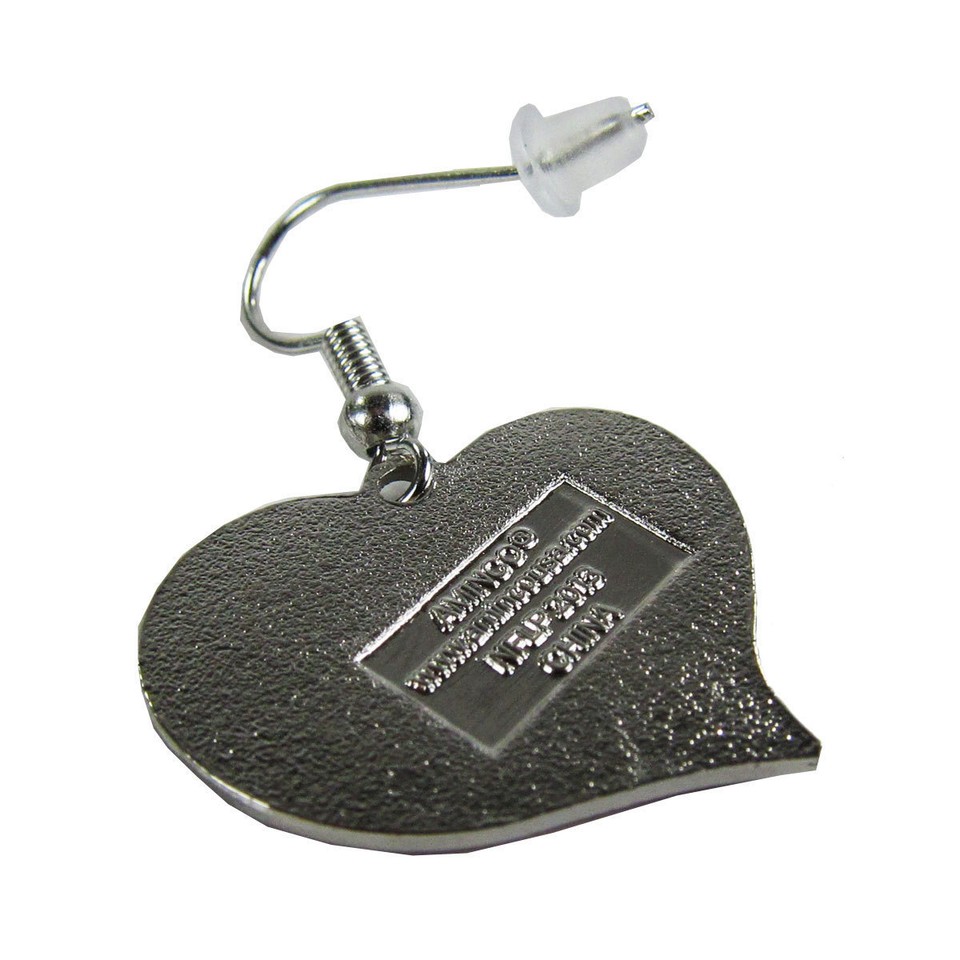 Brand New NFL Washington Redskins Swirl Heart Earring Dangle Charm | eBay