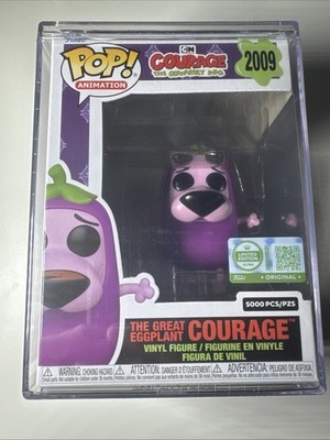 Funko Pop! Courage the Cowardly Dog - The Great Eggplant: Courage (5000 ...