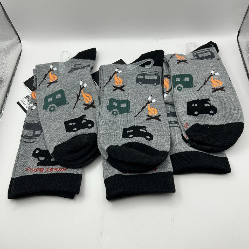 Mossy Oak Men’s Socks Lot Of 3 Pairs For Shoe Size 10-13 NEW Camping | eBay