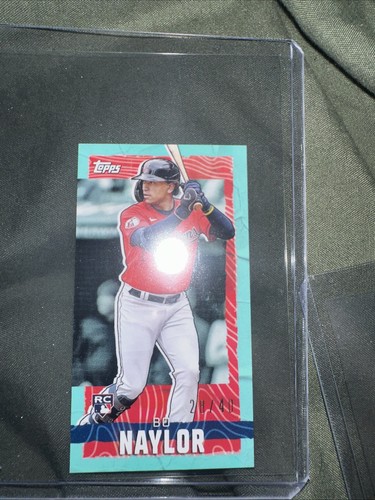 Bo Naylor 2023 Topps Rip Mini RC Riptide /30 #MRIP-BN | eBay