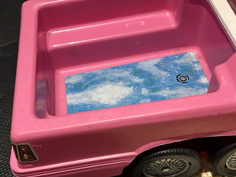 Vintage 80s Processed Plastics Pink Barbie Limo Pool 32" | eBay