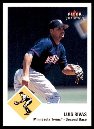 2003 Fleer Tradition Luis Rivas Minnesota Twins #147 | eBay