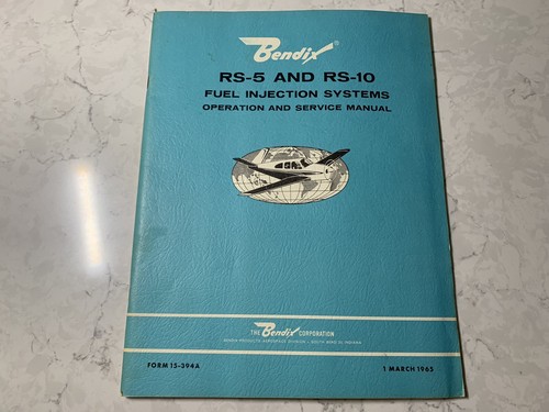 Bendix RS-5 and RS-10 Fuel Injection Systems Operation and Service ...