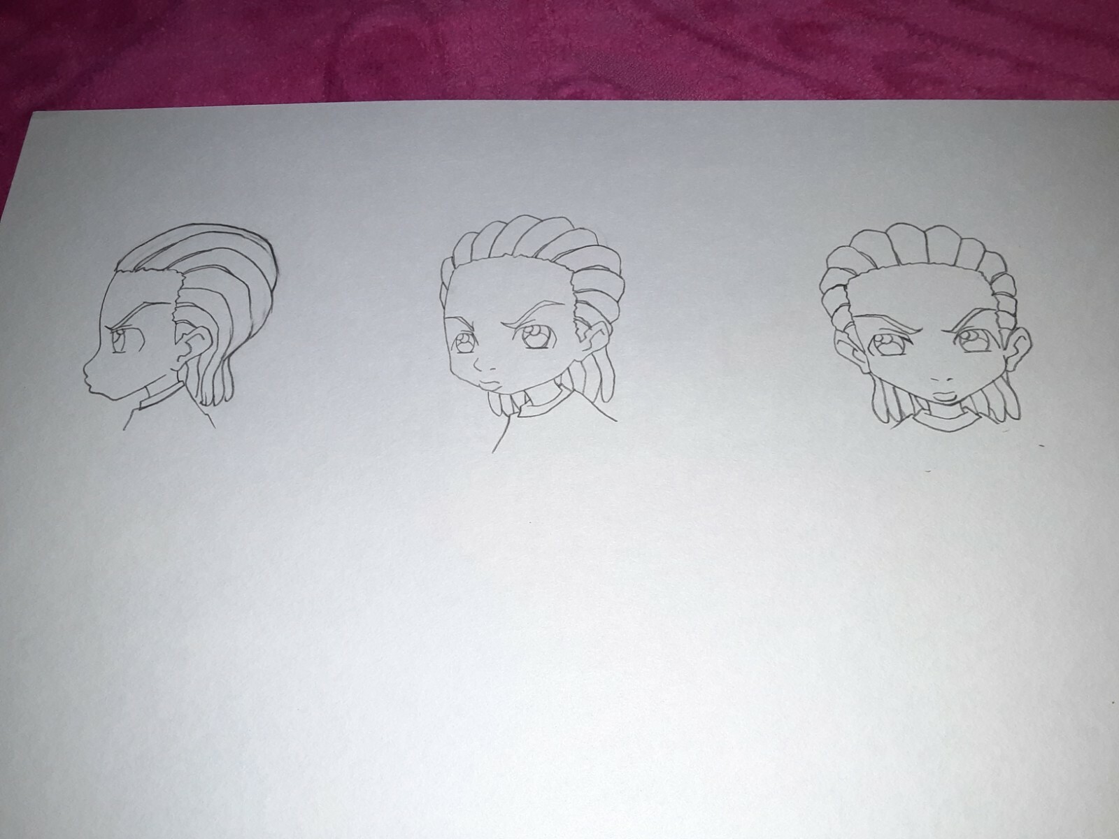 ORIGINAL ART The Boondocks Riley Freeman model sheet sketch RARE from ...