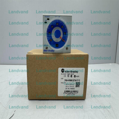 New Allen Bradley 700-HRM12TA17 On-Delay Timing Relay 100-240VAC 100 ...