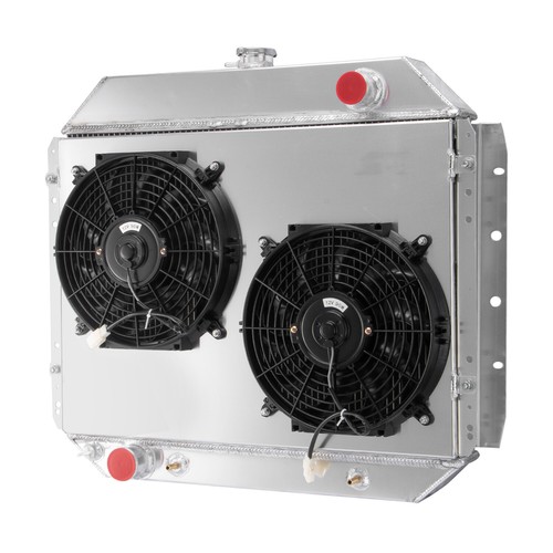 4Row Radiator Shroud Fan Fit 1966-1979 77 Ford F100 F150 F250 F350 ...