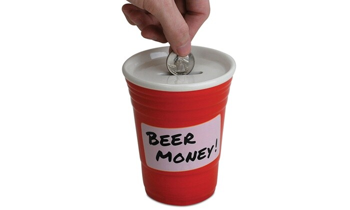 Red Cup Beer Money Bank Big Mouth Toys | eBay
