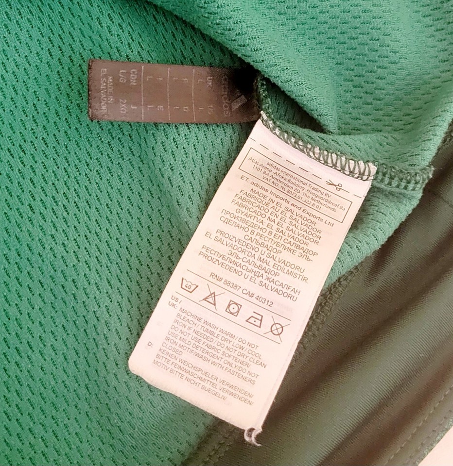 Miami Hurricanes Hoodie Game Issue Green ADIDAS Sweater Pockets Size L ...