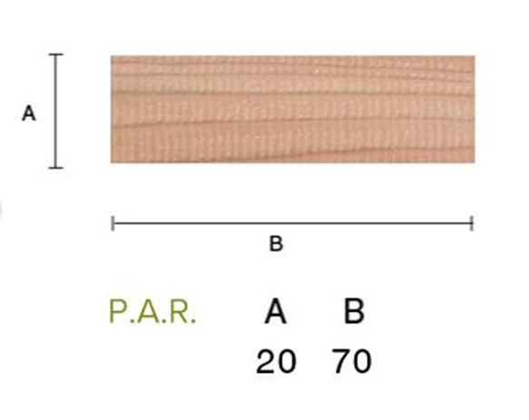 Western Red Cedar Timber Planed All Round Battens 20mm x 70mm (10 ...