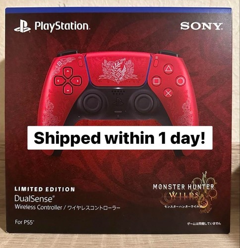 Sony PS5 DualSense Wireless Controller Monster Hunter Wilds Limited ...