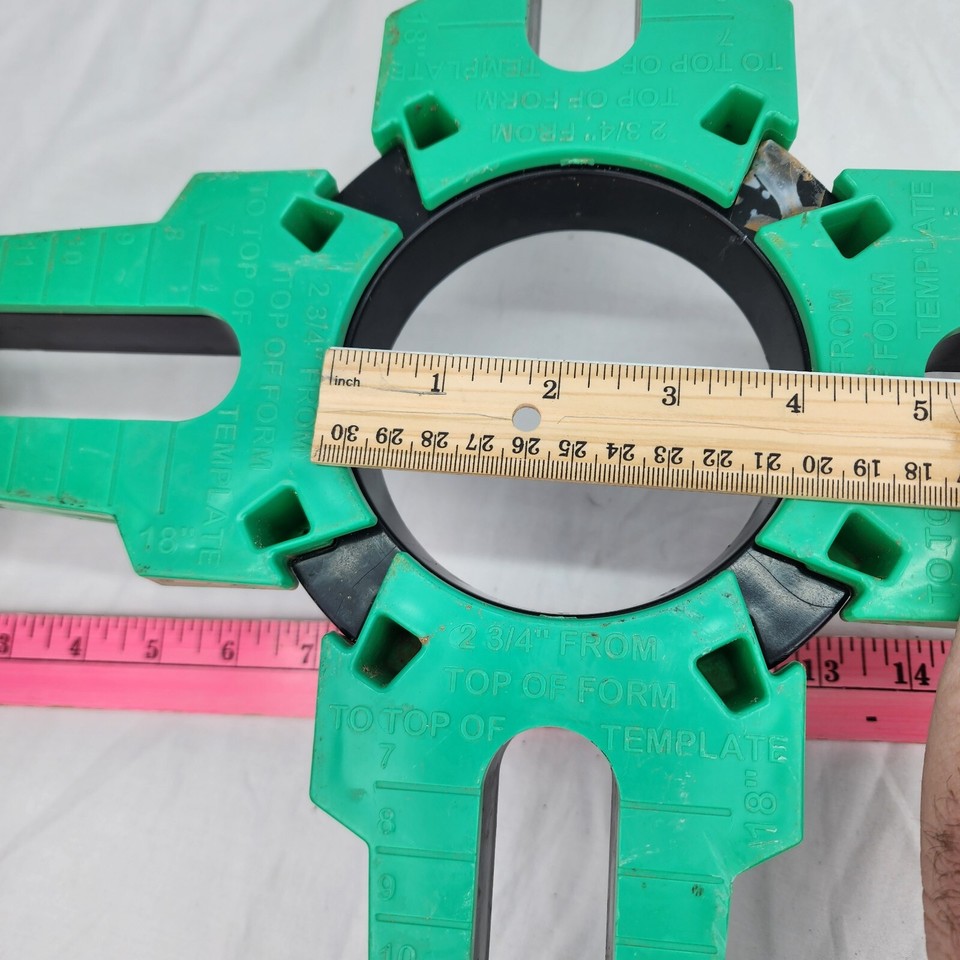 BOLT STAR 018-00404 18” Reusable Pole Base Sonotube Template by BOLT ...