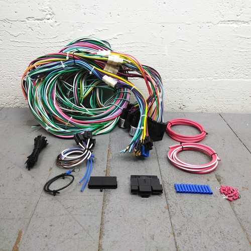 64-67 Pontiac LeMans GTO Tempest Wiring Harness Fuse BOX 12V Upgrade ...