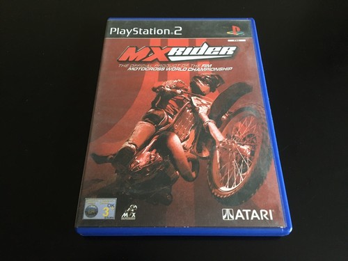MX RIDER MOTOCROSS WORLD CHAMPIONSHIP SONY PLAYSTATION 2 PS2 EDITION ...