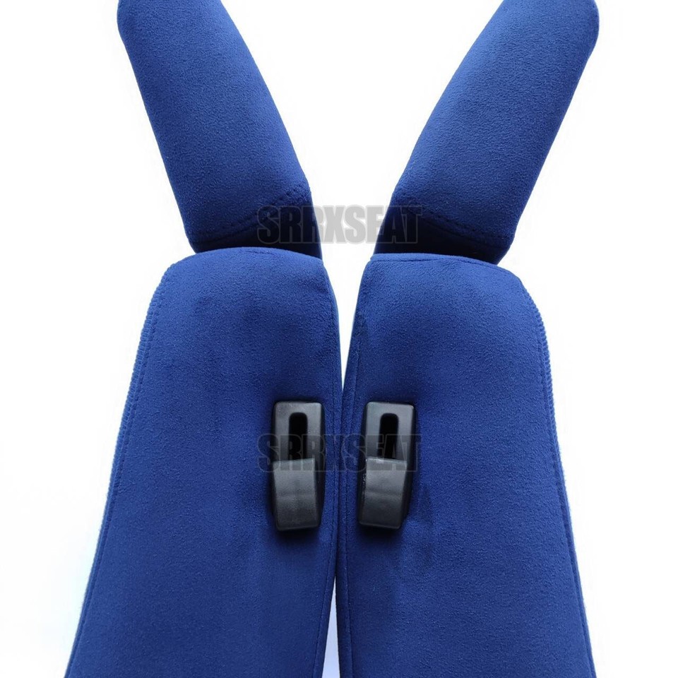 Authentic Recaro LXB Cross Blue Scattering 1 PAIR Full Set Suede Third ...