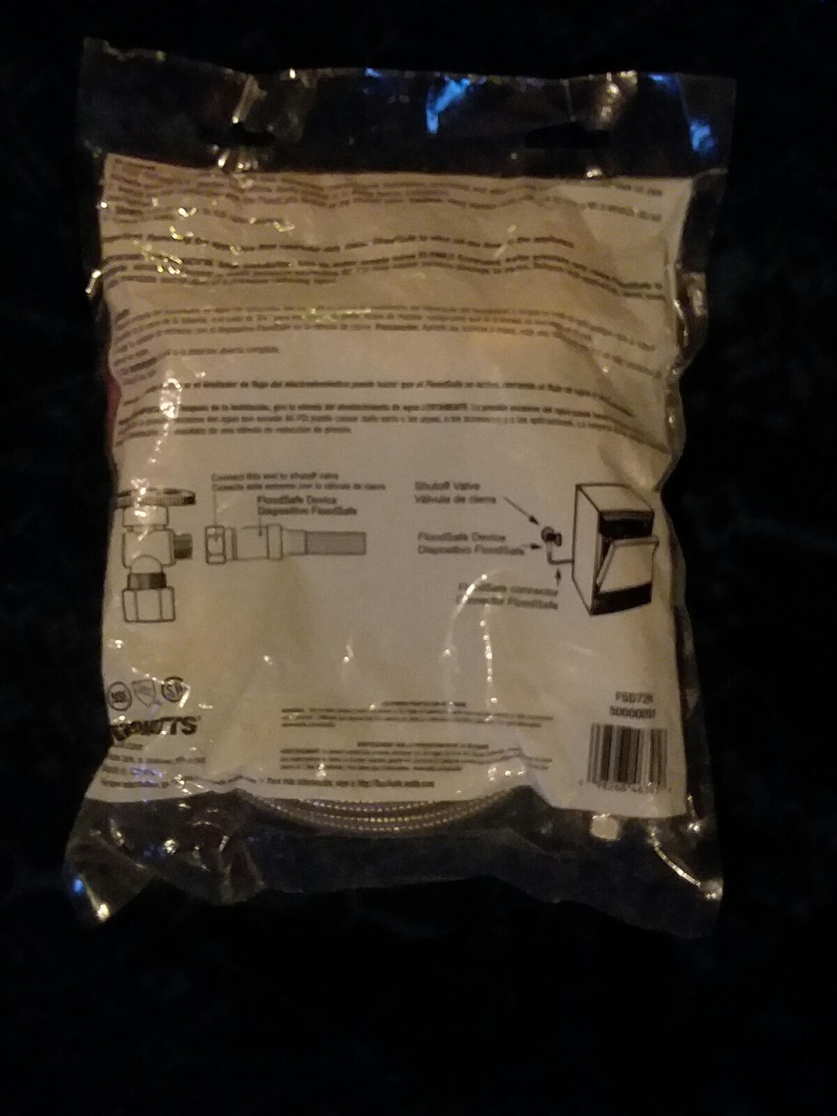 Watts Floodsafe Auto Shutoff Dishwasher Connector Kit 6ft Stainless ...