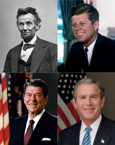 FULL SET OF ALL 45 PRESIDENTS OF THE UNITED STATES 8X10 PHOTO REPRINTS ...
