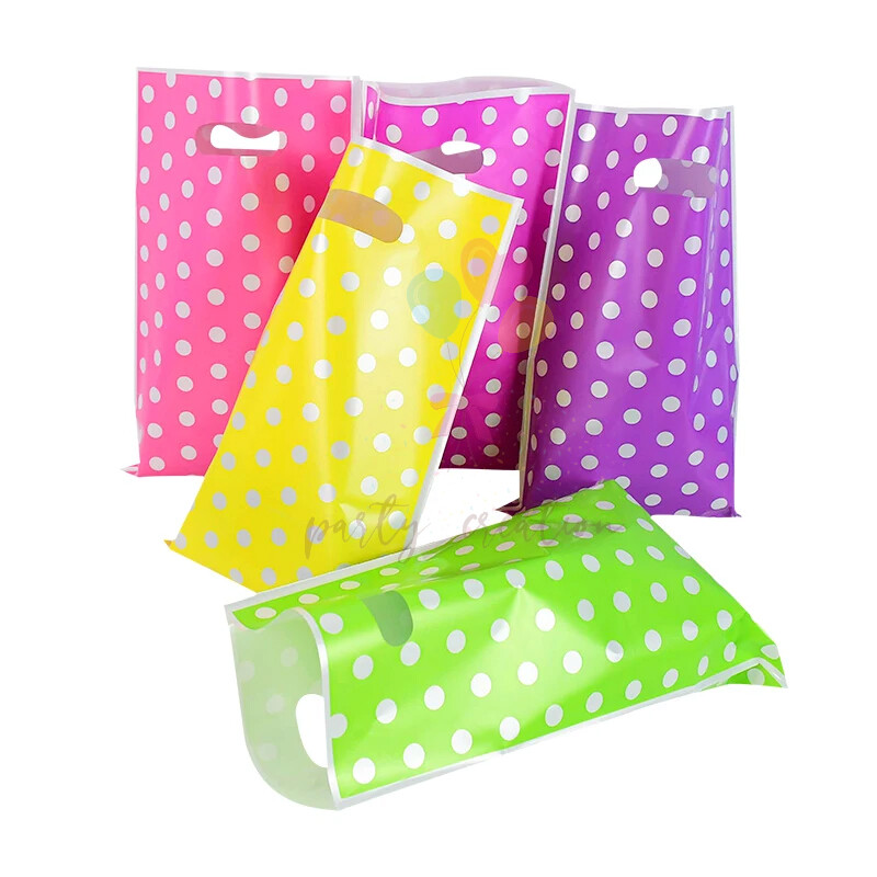 Kids Candy Plastic Party Bags Sweet Birthday Suprise Gift Shop Party ...