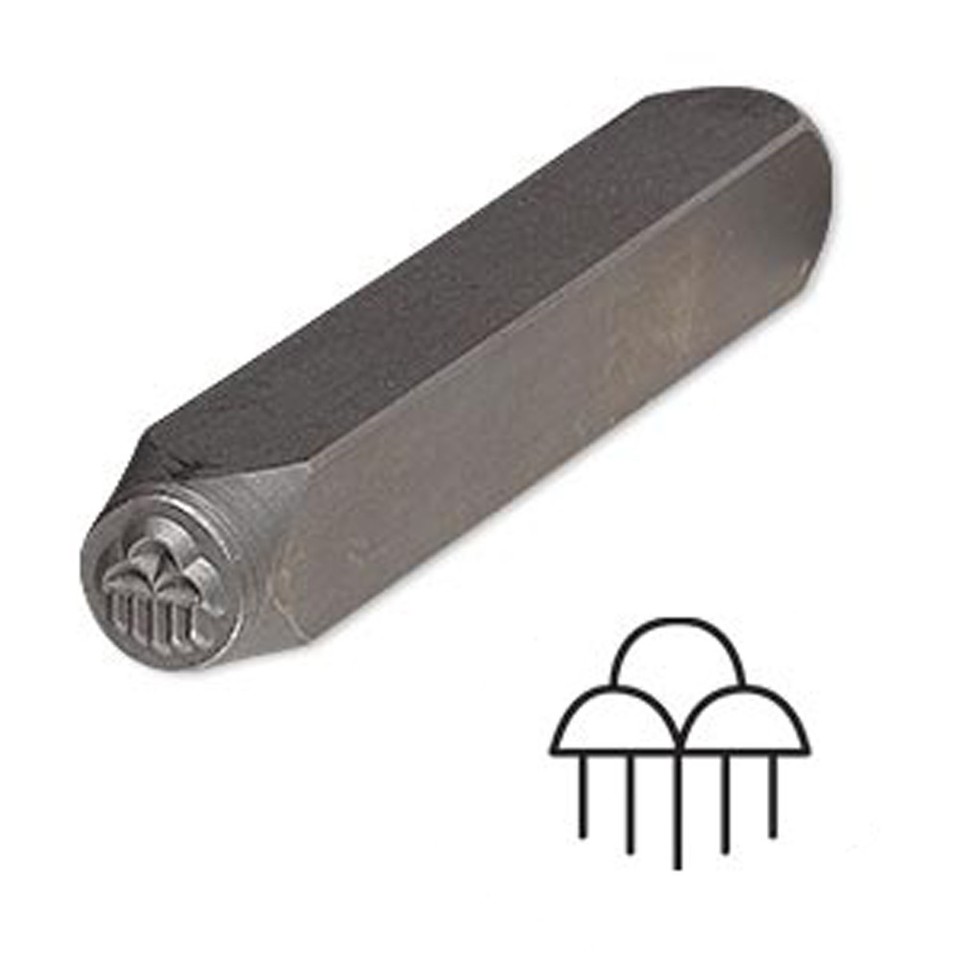 Vanadium Steel Tempered Stamp Punch Tool For Embellishing Metal Blanks ...