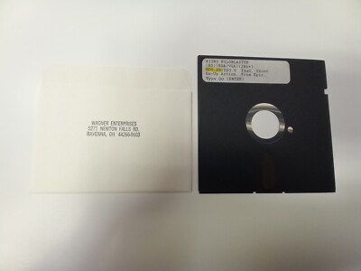 Original IBM / TANDY Shareware Game 5.25 Disk - KILOBLASTER EPIC ...