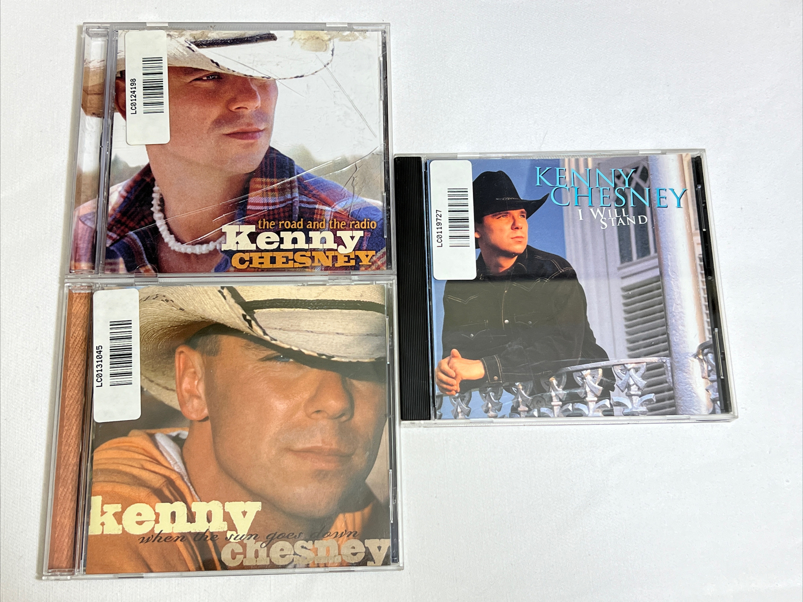 Lot Of 3 Kenny Chesney Music CDs When the Sun Goes Down Road and The ...