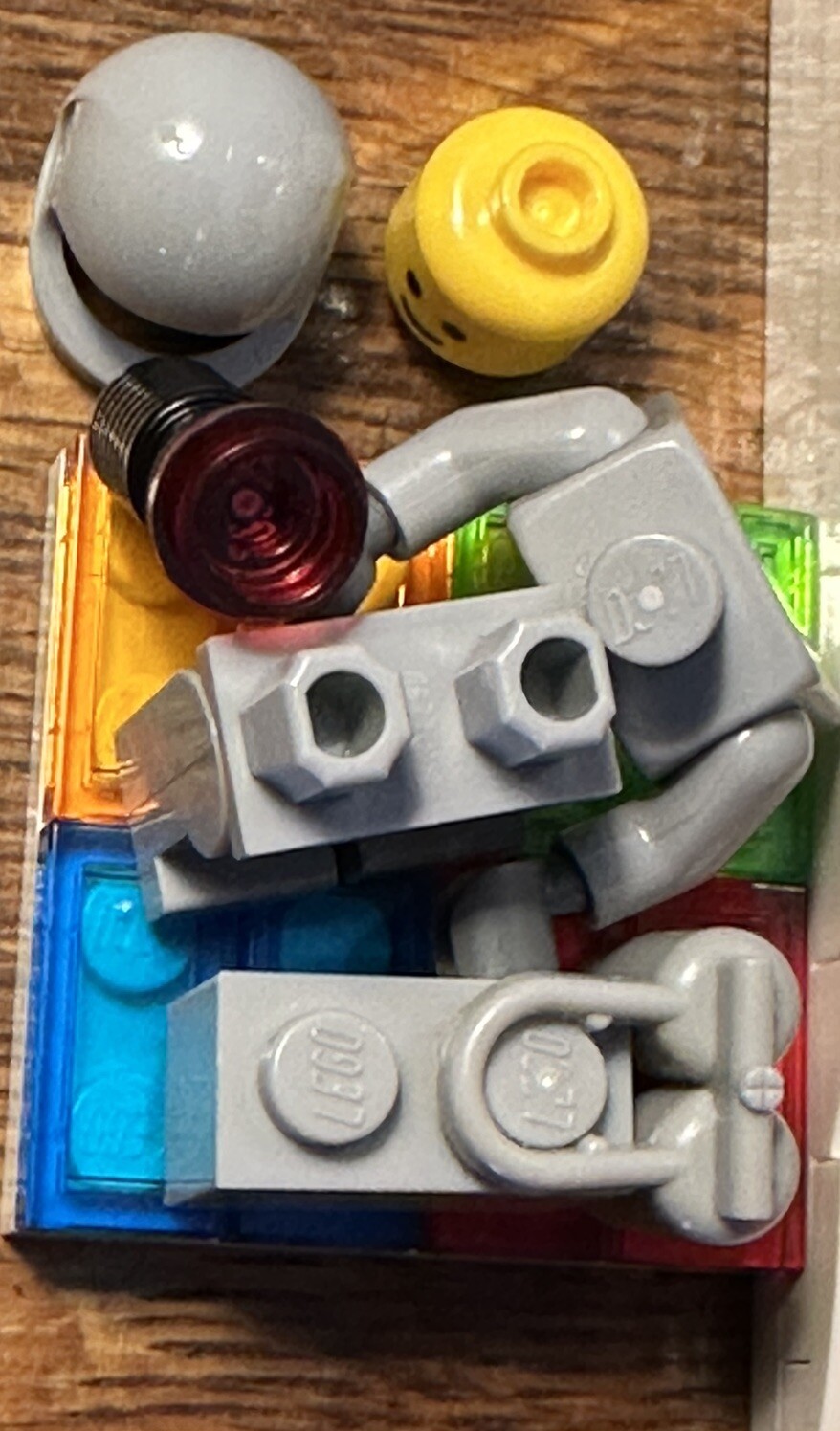 🚨 LEGO Classic Grey Spaceman Moto Grey Helmet / Grey Air Tank | eBay