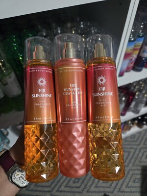 3 pcs FIJI SUNSHINE BATH & BODY WORKS 8 OZ WITH TAG | eBay