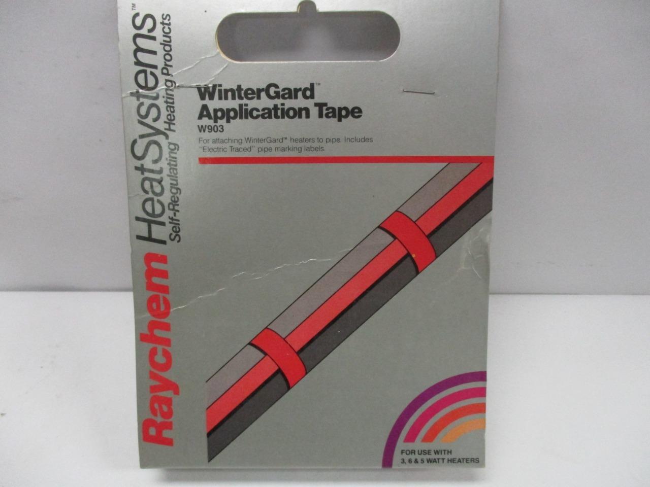 Raychem HeatSysyems Wintergard Application Tape W903 | eBay