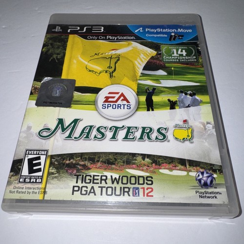 PS3 Playstation 3 Masters Tiger Woods PGA Tour 12 Video Game TW 2012 ...
