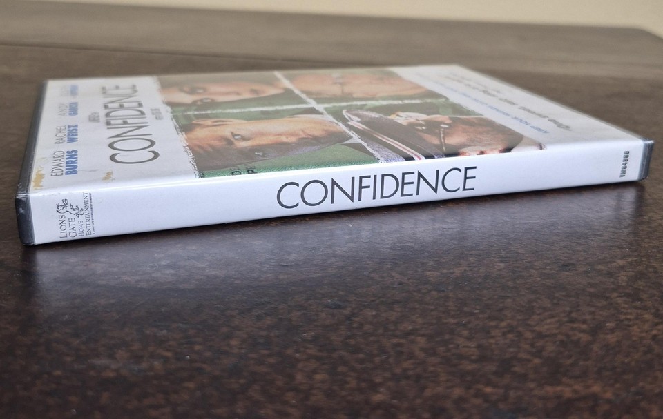 Confidence DVD Edward Burns Rachel Weisz Andy Garcia Dustin Hoffman Thriller R 31398848622| eBay