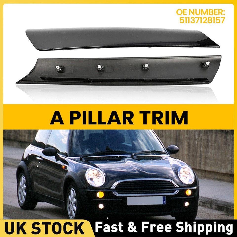 1x A Pillar Molding Trim Column Cover Front Left Side For MINI R50 ...