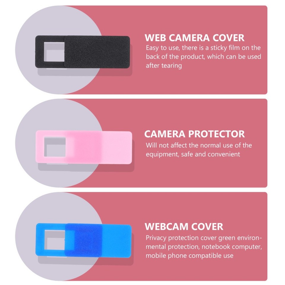 40 Pcs Laptop Webcam Privacy Covers Phone Camera Cover Laptop Camera ...