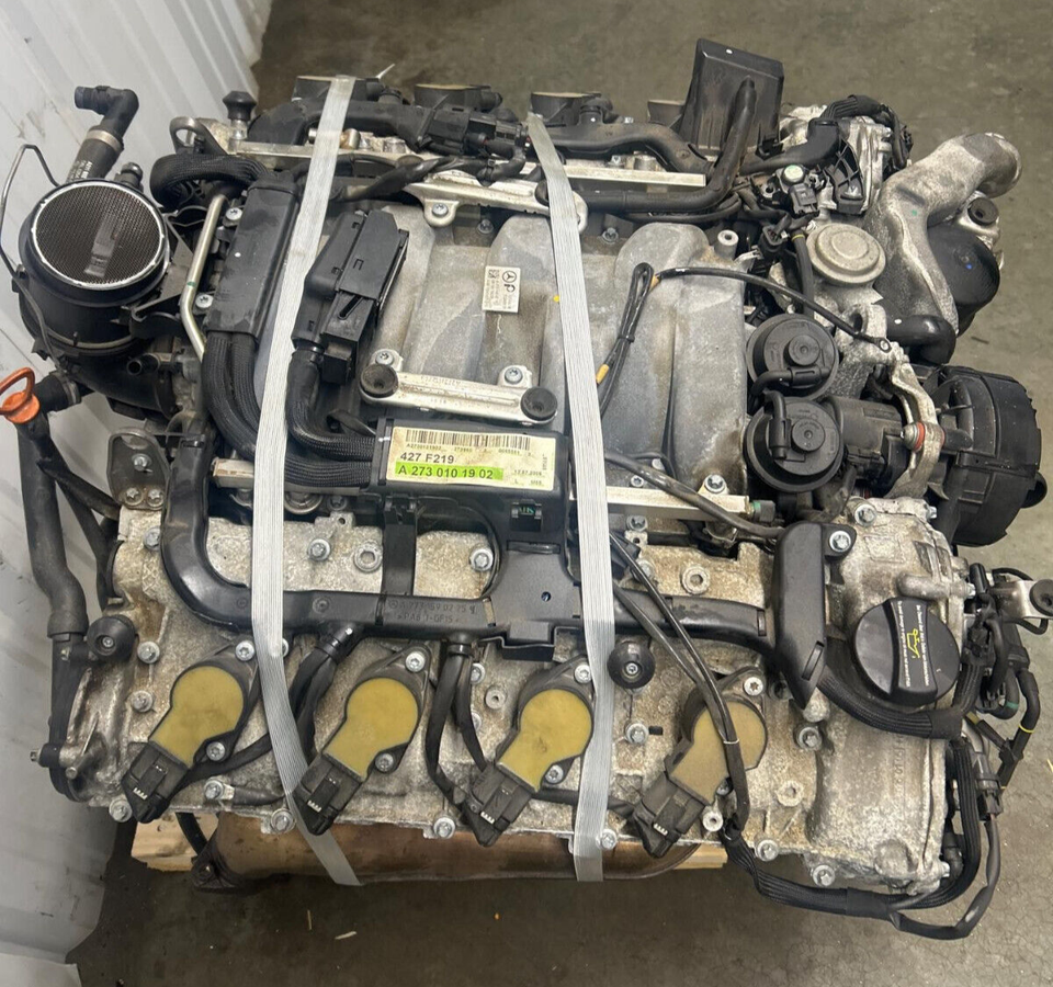 2007 Mercedes CLS550 5.5L Engine Assembly 39K Miles Motor RWD M273 273. ...