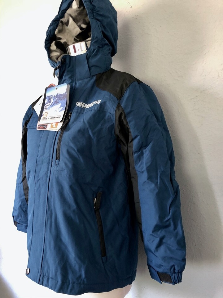 **M** Free Country FCXtreme Water Resistant Ski snowboard Hooded Jacket ...
