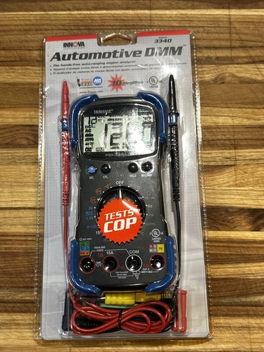 Innova 3340 Professional Automotive Digital Multimeter Black New Sealed ...
