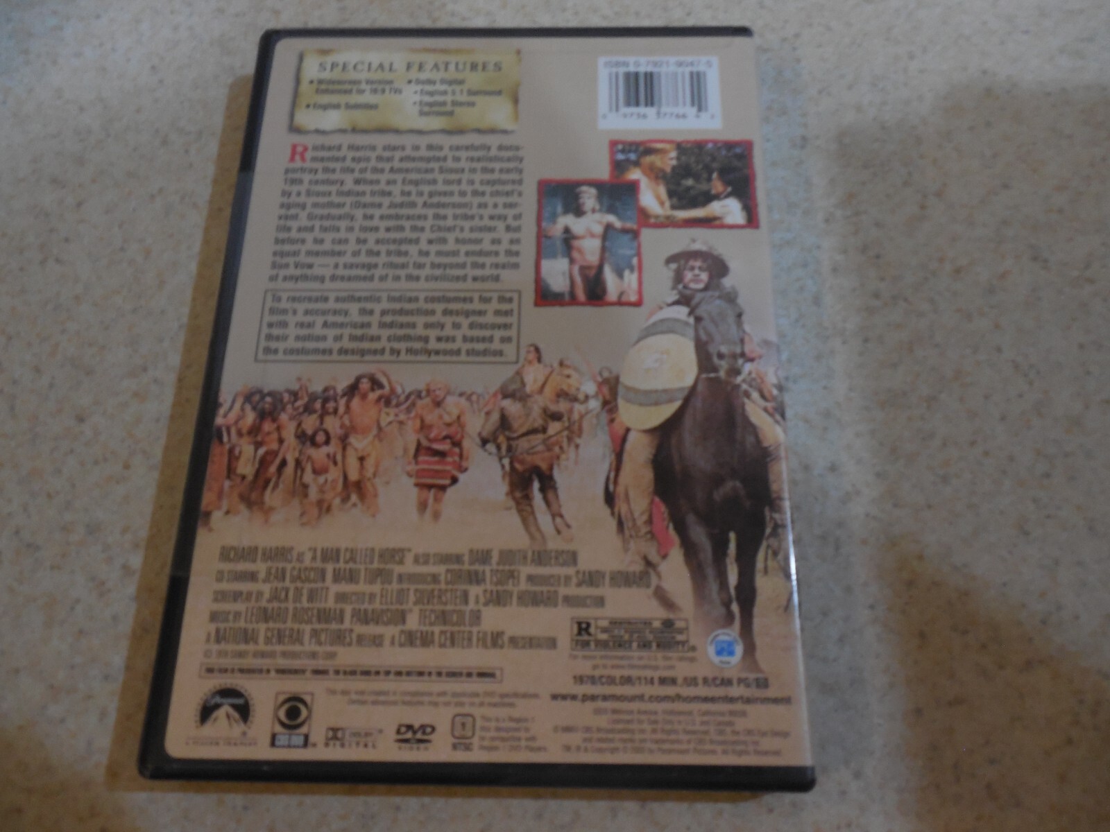 A Man Called Horse DVD Widescreen OOP Richard Harris | eBay