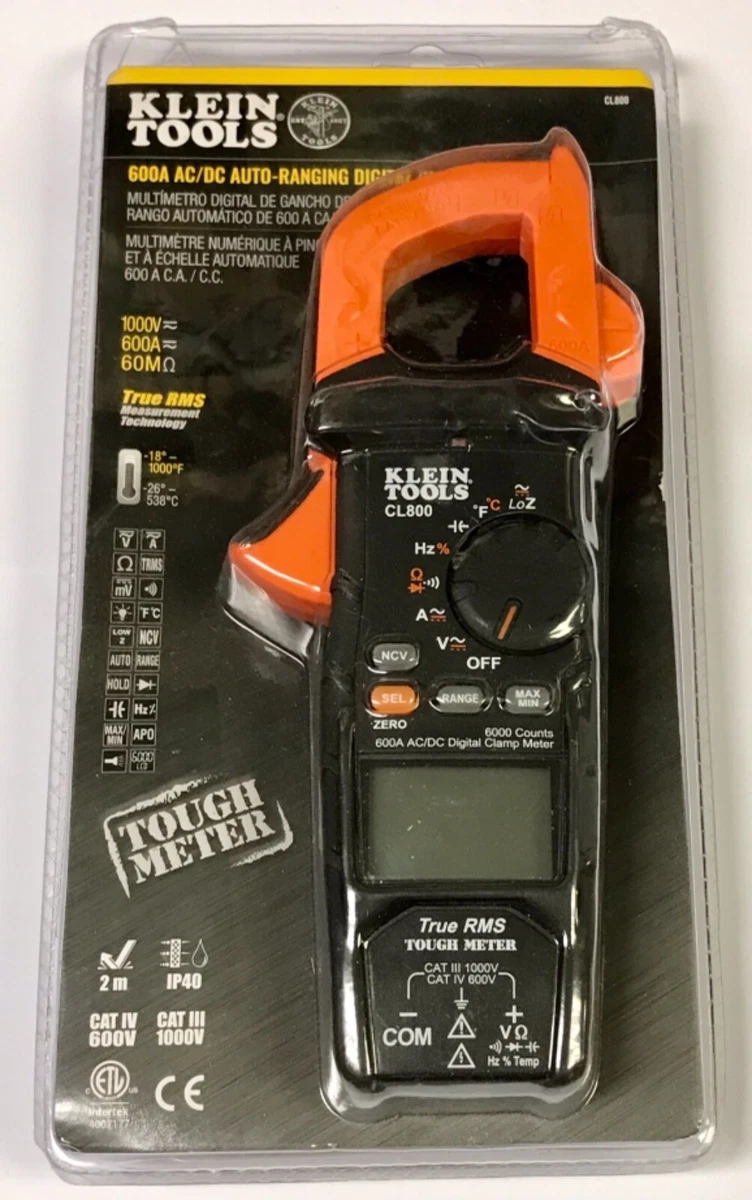 Klein CL800 Clamp Multimeter Review, Theory, And Usage The, 58% OFF