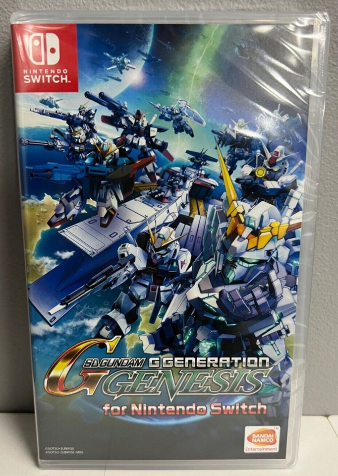 SD Gundam G Generation Genesis Switch (English) Brand New Game (2021 ...