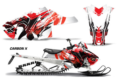 Snowmobile Graphics Decal Sticker For Polaris Axys Pro RMK/SKS 15-20 ...