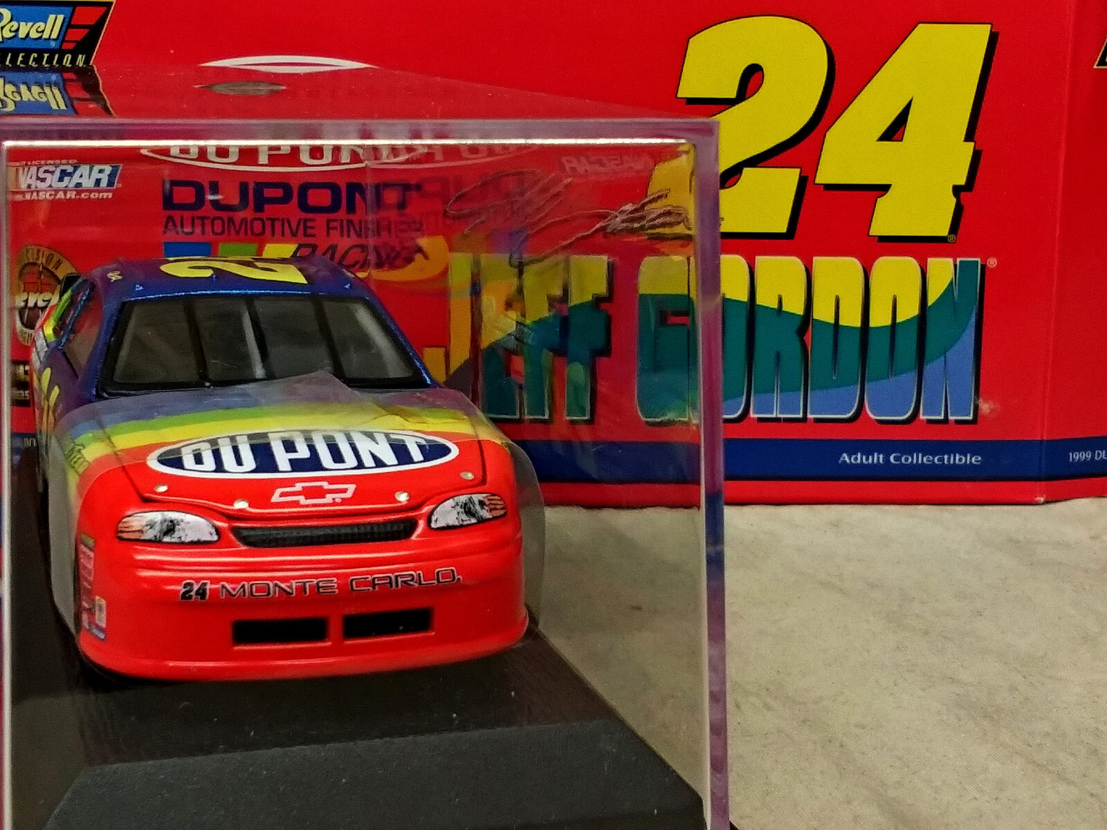 Vintage Nascar #24 Jeff Gordon Dupont Automotive Finishes 1999 Monte ...