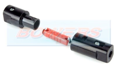 6V - 12V VOLT IN LINE CERAMIC TORPEDO CONTINENTAL FUSE BOX HOLDER ...