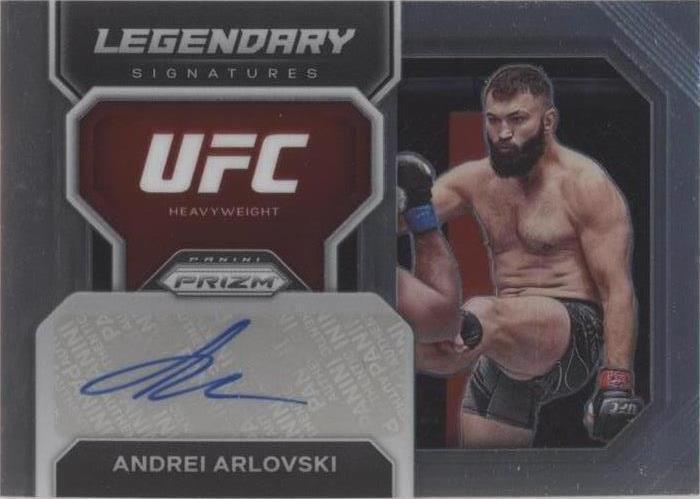 2023 Panini Prizm UFC - Legendary Signatures Andrei Arlovski #LS-AAL ...