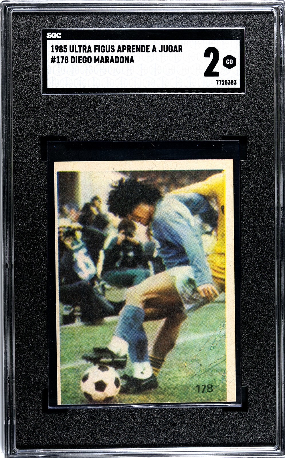 1984 Ultra Figus Aprende a Jugar al Futbol Con Diego Maradona - #178 Diego Maradona for sale ...