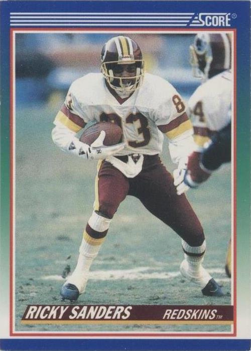 1990 Score Ricky Sanders #389 for sale | eBay